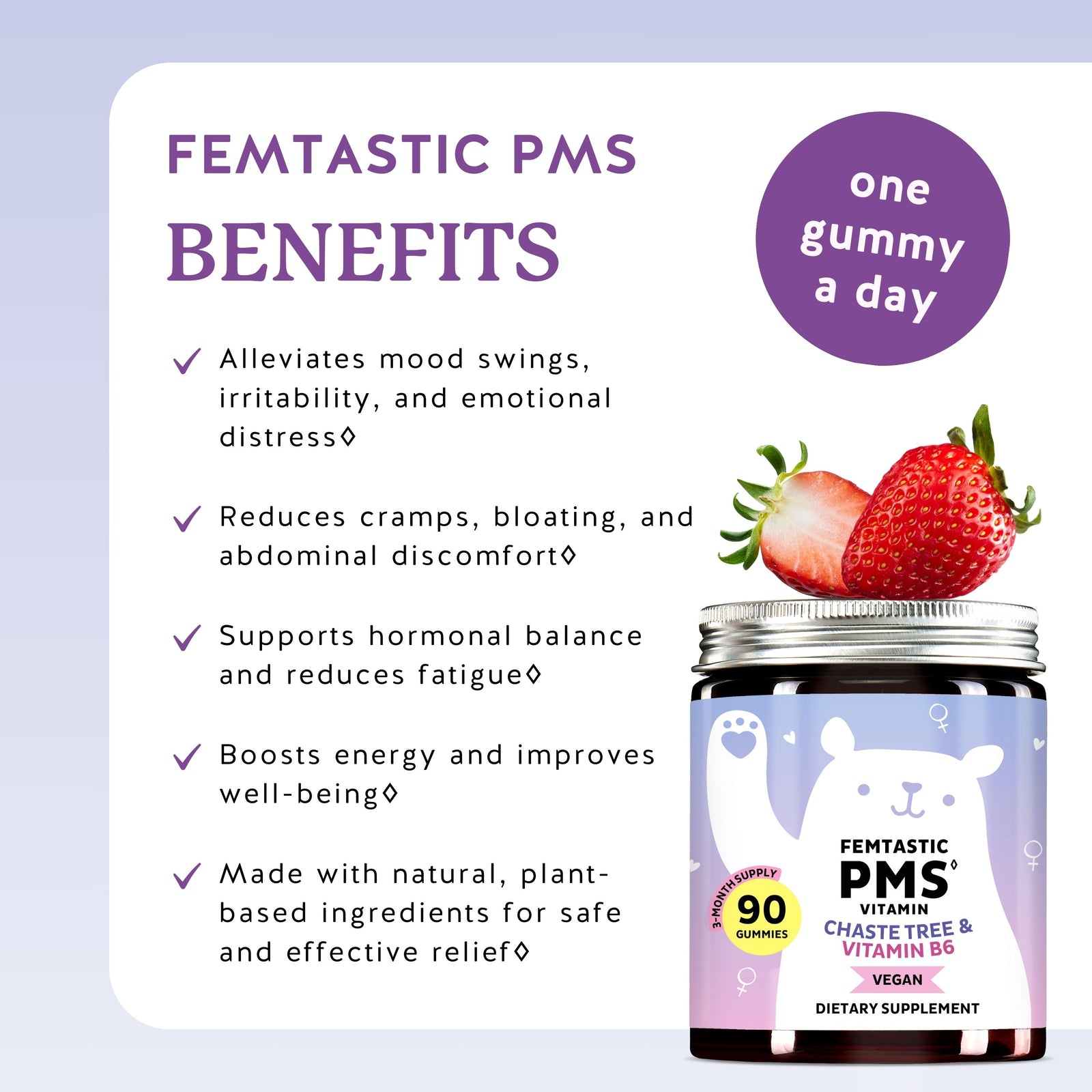 Bears with Benefits: Vitamin supplement in the form of gummy bears